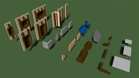 Low Poly Modular Medieval Asset Pack By Rhildebrandt