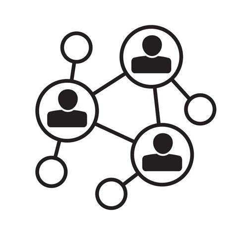 Network Connections People Icon Vector Art Icons And Graphics For Free Download