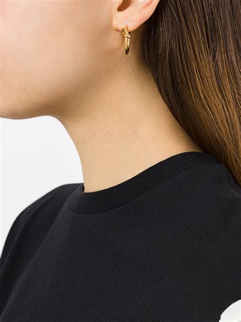 ゴールド 新品★celine ノット ピアス ゴールド ゴールド
