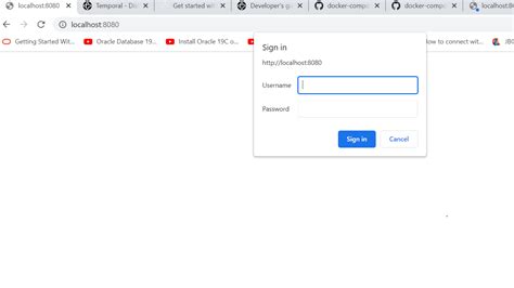 Temporal Web Ui Asking For Usernamepassword Community Support Temporal