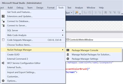 Wpf Metro Window In Mahappsmetro Coreprogram