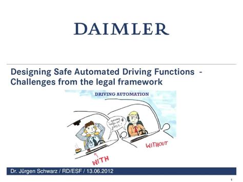 Pdf Designing Safe Automated Driving Functions Challenges From · What Is Automated Driving
