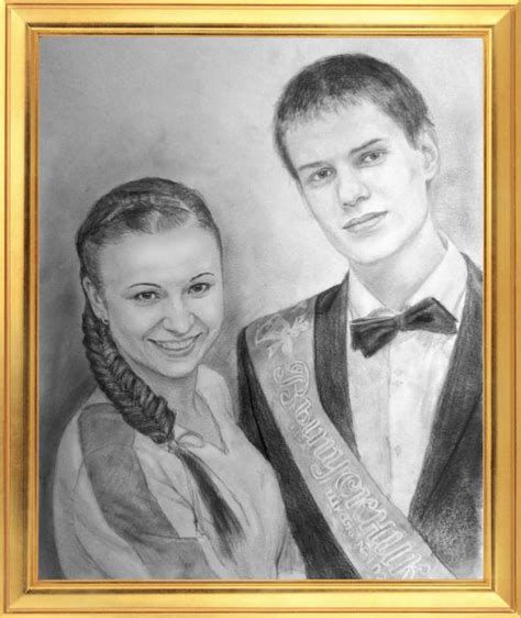 Как нарисовать портрет по фото карандашом