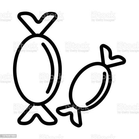 생일과 파티 컬렉션에서 달콤한 아이콘 흰색 배경에 고립 된 얇은 선형 달콤한 음식 과일 윤곽 아이콘 라인 벡터 달콤한 기호 웹 및 모바일 기호 0명에 대한 스톡 벡터 아트