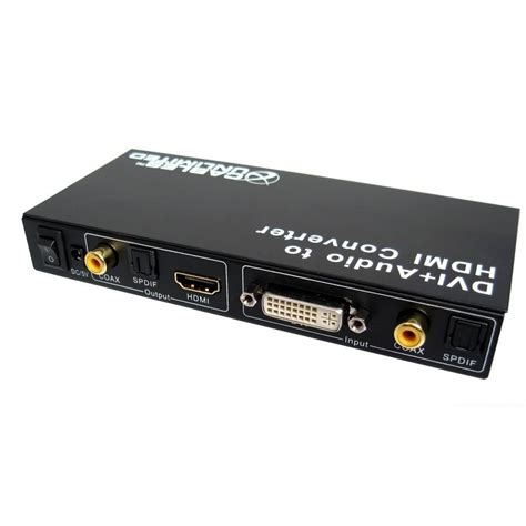 Cables Unlimited AUD 2362 DVI And Digital Audio To HDMI Pro Audio Video Series Signal Converter