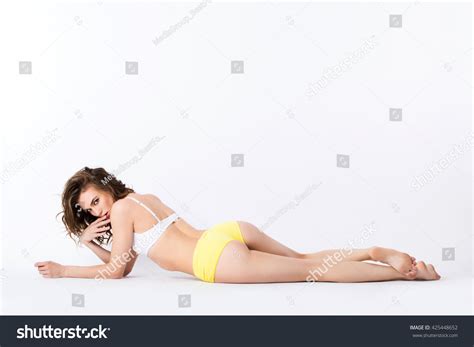 Sexy Happy Woman Perfect Beautiful Shape Stock Photo Shutterstock