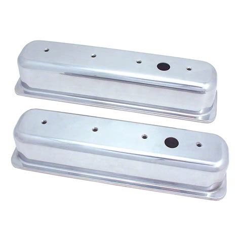 Spectre Ecklers Valve Covers With Center Holes Chrome Spe 5017 87 92 5 0l Camaro