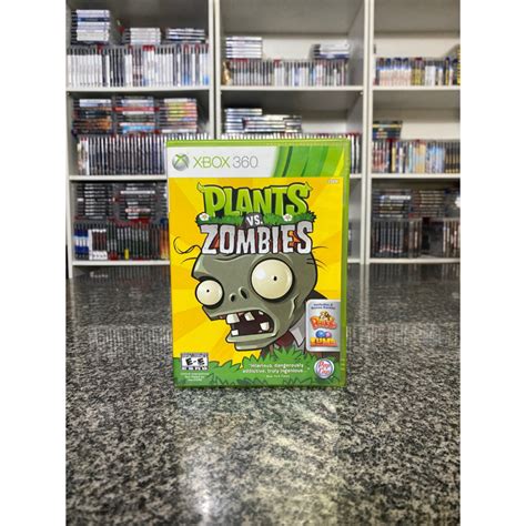 Plants Vs Zombies Xbox 360 Mídia Física Original Usado Shopee Brasil