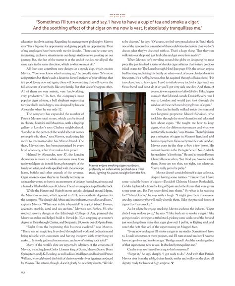 Profile Patrick Mavros Pdf