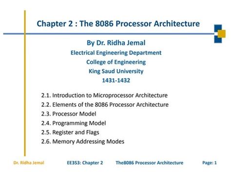 8086 microprocessor pipeline architecture pptx computing technology and computing