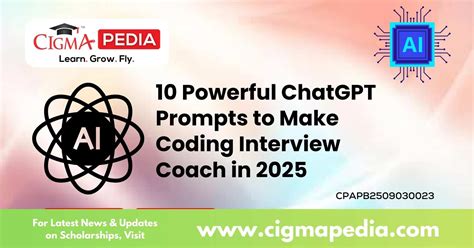 10 Powerful Chatgpt Prompts To Make Coding Interview Coach In 2025