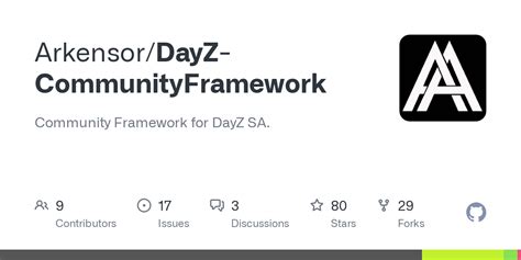 Releases Arkensor DayZ CommunityFramework GitHub