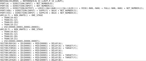 elc proper output alf file is not getting using generated spec file digital implementation