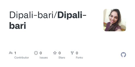 GitHub Dipali Bari Dipali Bari