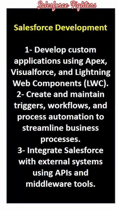 Salesforce Developer Tips Salesforcefighters Youtube