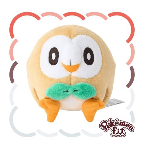 Rowlet Plush Pokémon Fit Authentic Japanese Pokémon Plush Worldwide Delivery From Japan