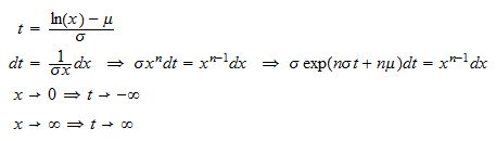 Log Normal Distribution Properties And Proofs