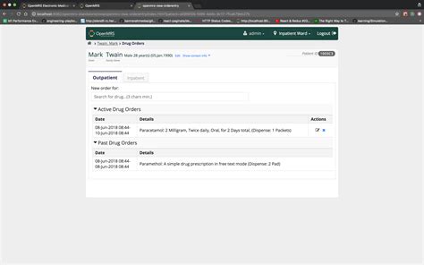 Order Entry Ui Owa 100 Beta Released Development Openmrs Talk