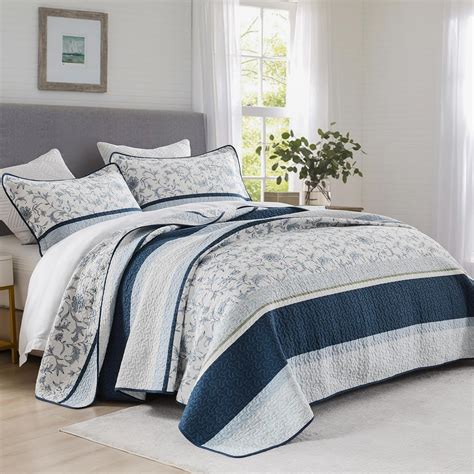 Duohong 100 Cotton Quilt Set Queen Size Queen Quilt