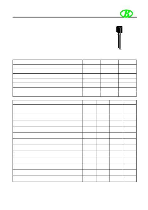 13001 Datasheet 1 2 Pages Dgnjdz Npn Silicon Epitaxial Planar Transistor