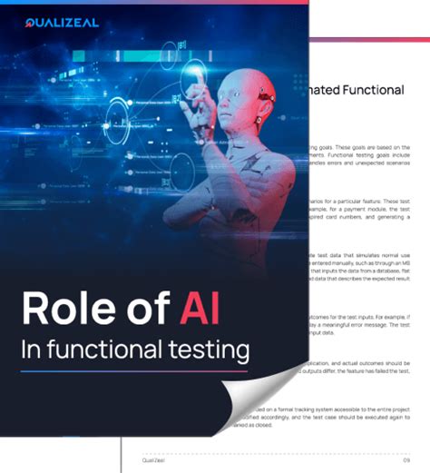 role of ai in functional testing qualizeal