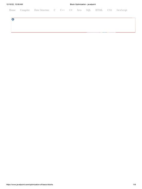 Block Optimization Pdf Variable Computer Science Python