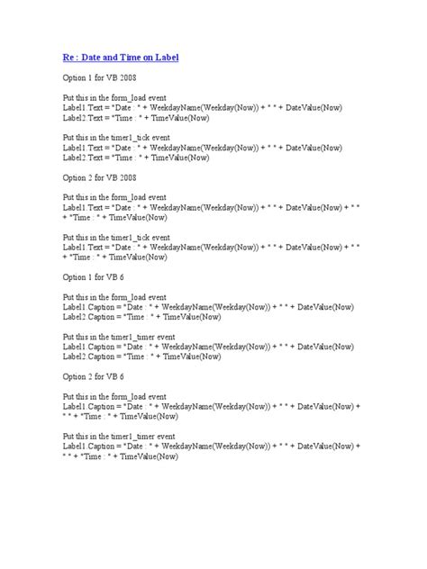 Timer Codes Pdf Computer Programming Software Engineering