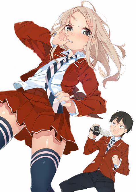 Hazuki Kanon And Tamaki Daichi Hazuki Kanon Wa Amakunai Drawn By