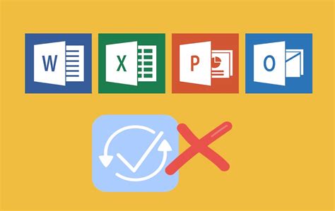 如何禁用microsoft Office应用程序的自动更新 Infoxiao
