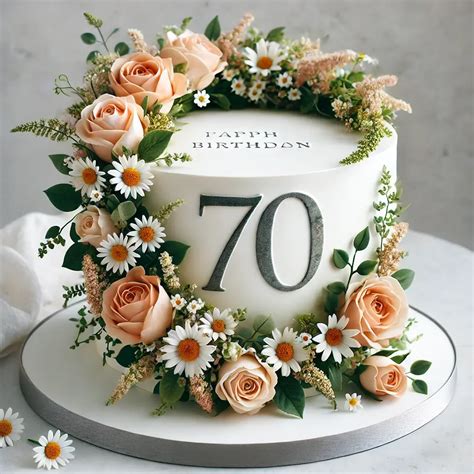 24 70th Birthday Cake Design Ideas With Details