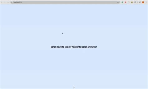 Daily Practice Horizontal Scroll Animation With Gsap Scrolltrigger