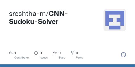 Github Sreshtha Mcnn Sudoku Solver