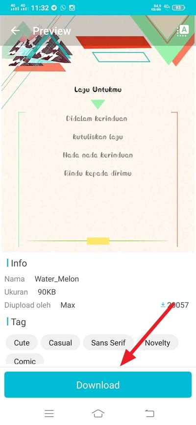 3 Cara Install Menambahkan Font Di HP Android 100 Work