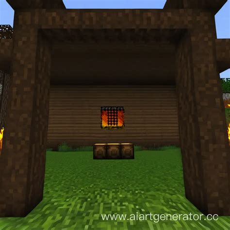 Rust Survivalists Crafting In Minecraftthemed Remake Ai Art Generator