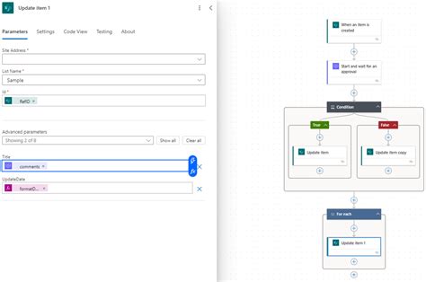 ms teams approval wont update comments in sharepoi power platform