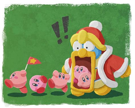 Kirby And King Dedede Kirby Drawn By Miclot Danbooru