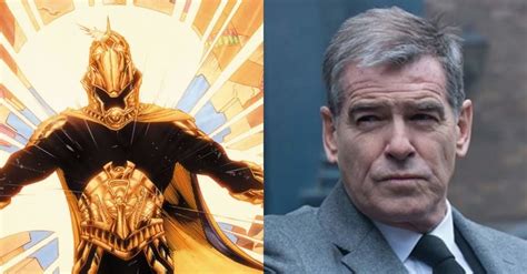 See Pierce Brosnan As Doctor Fate For Dwayne Johnsons ‘black Adam