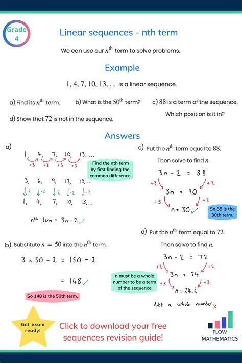 The Nth Term Of A Sequence Is 3n Squared Lindsey Has Lowery