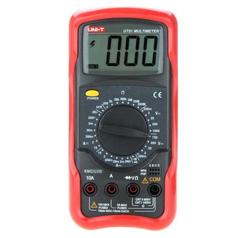 UNI T Digital Multimeter UT51 UT52 UT53 UT54 UT55 UT56 Voltmeter Ammeter Ohmmeter Electrical