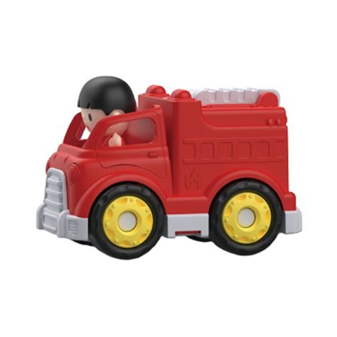 8810 만화 인형 관성 어린이 장난감 자동차 엔지니어링 모델 자동차소방차