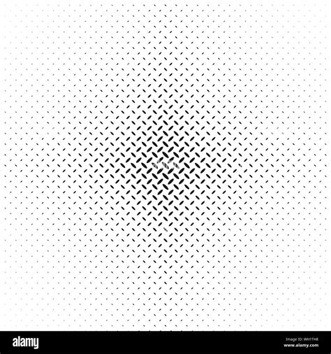 Monochrome Geometrical Halftone Ellipse Pattern Background Design