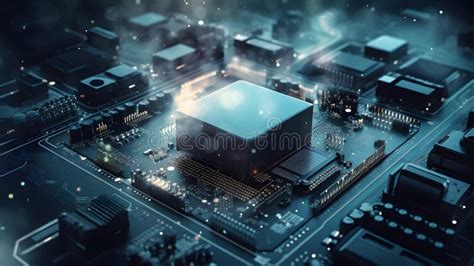 An Iot Device Communicating With A Cloud Platform Collect Two Created With Generative Ai Stock