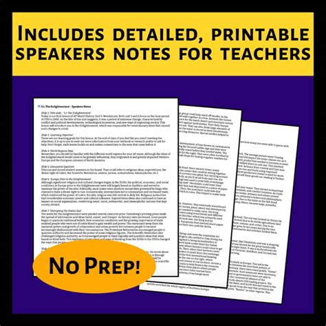 The Enlightenment Lesson Ap World History By Miss Bees Bodega