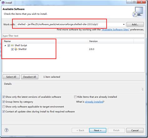 Eclipse下搭建shell脚本编辑器 安装开发shell的eclipse插件shelled Bder 博客园