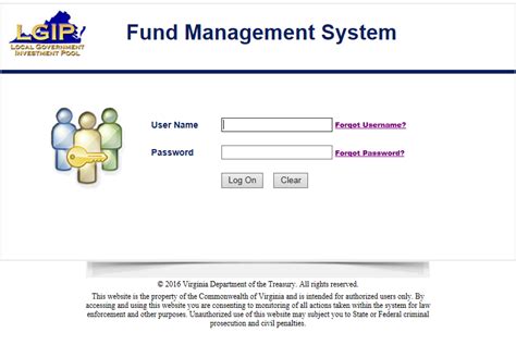 Username Password Menu
