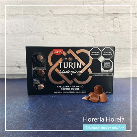 Chocolates Masterpieces Turin Florería Fiorela Ciudad Juárez