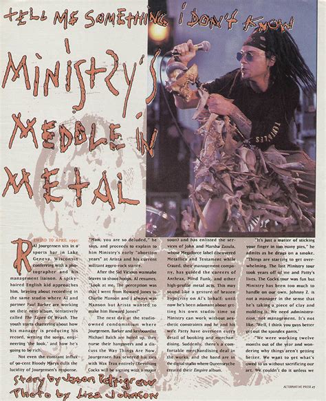 Ministry Band Wikipedia