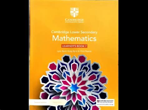 Cambridge Primary Mathematics Learners Book 7 With Digital Access Second Edition School Supply