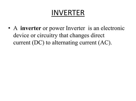 Pulse Width Modulated Inverter Pptx