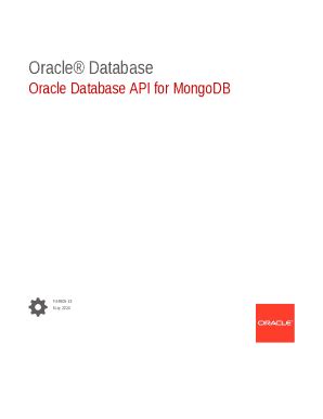Fillable Online Strategy To Migrate Data From Oracle Database To MongoDB Fax Email Print PdfFiller